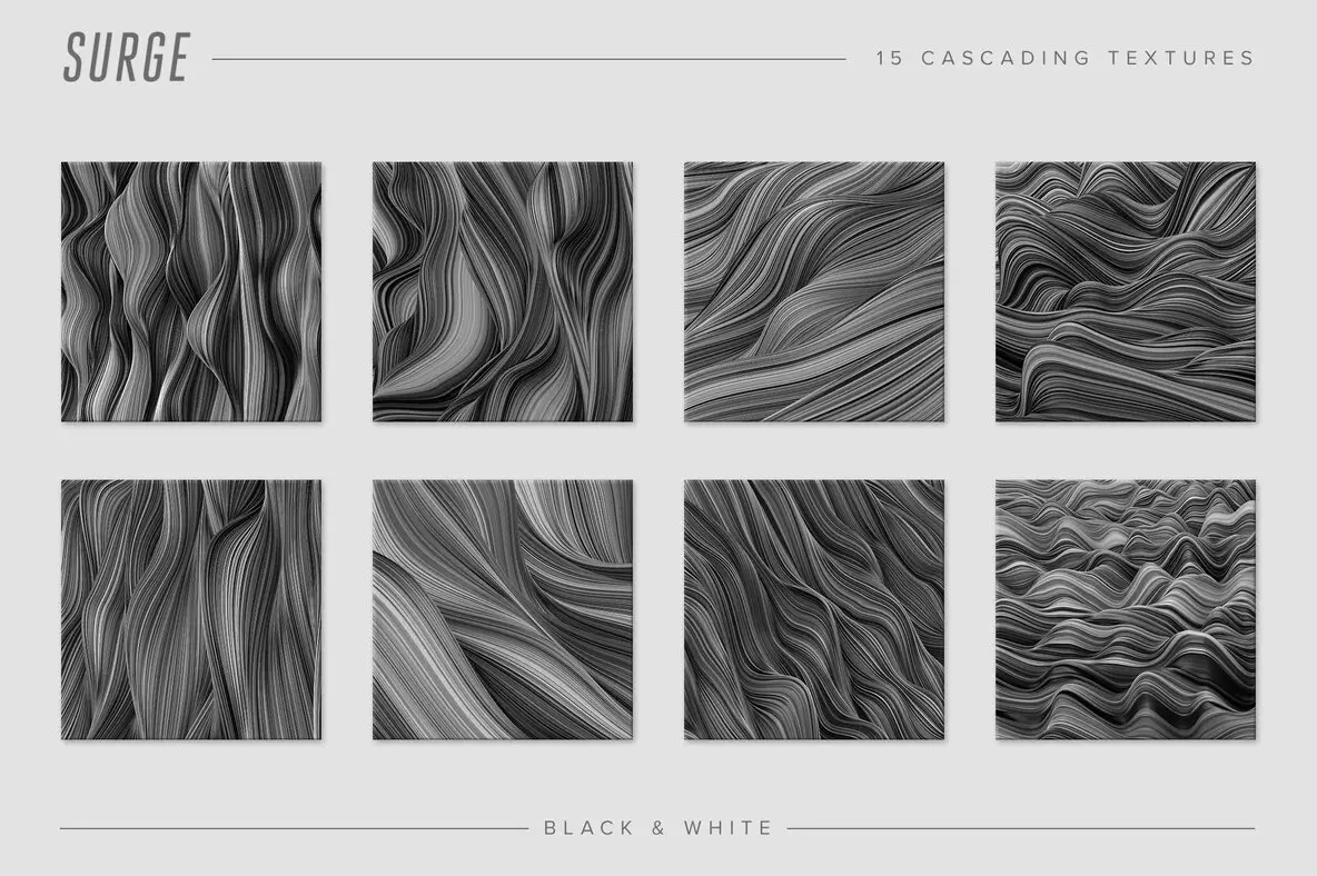 Fluid Lines Texture Bundle Abstract - YouWorkForThem