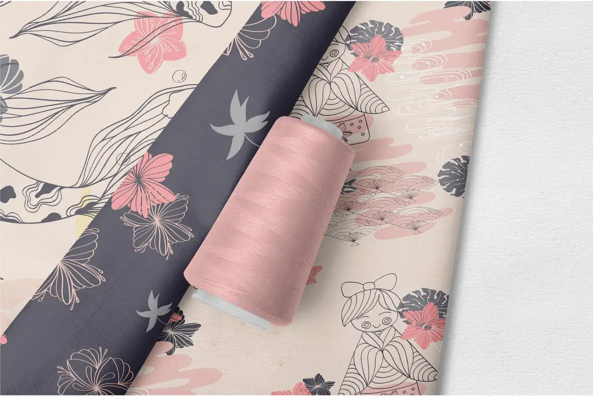 Line art Japanese Pattern Collection Patterns - YouWorkForThem