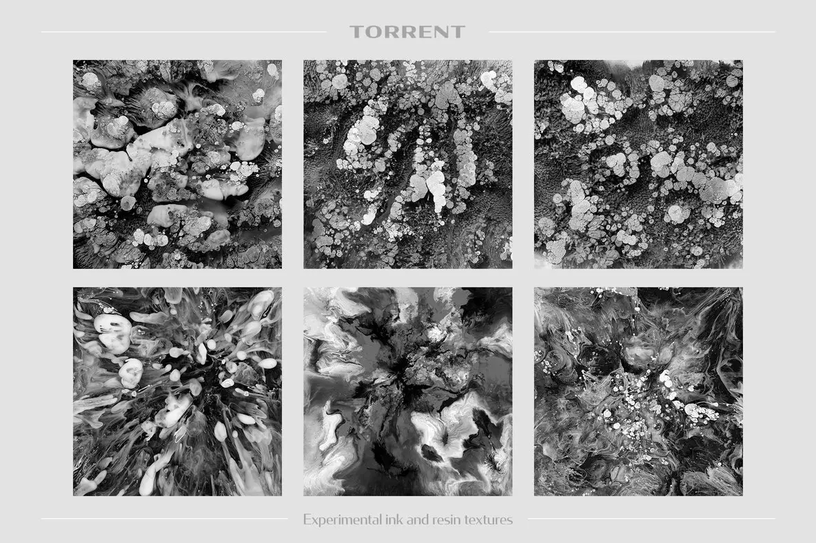 Torrent – Ink Resin Textures Graphics - YouWorkForThem