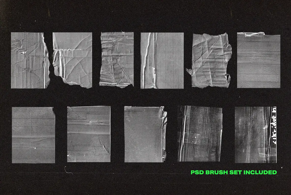 Distressed Cardboard Textures Graphics - YouWorkForThem