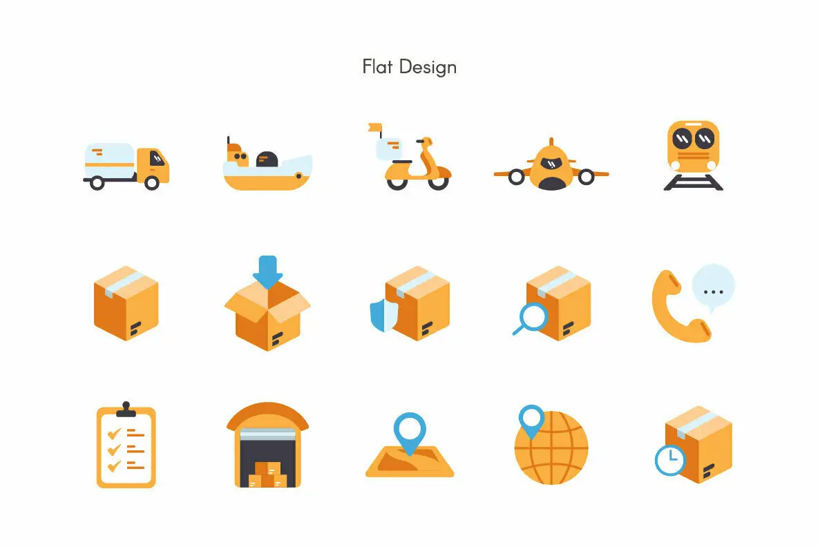 Logistics Premium Icon Pack Icons - YouWorkForThem