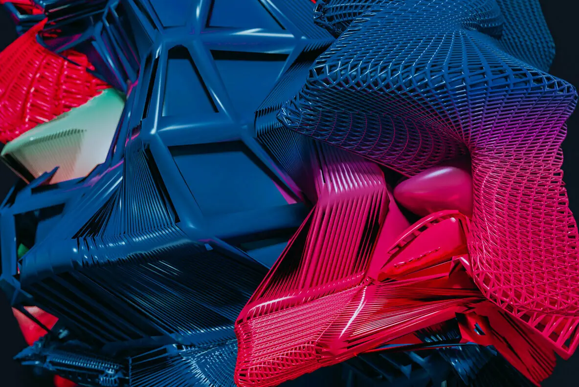 Netting - Abstract Stock 3D Graphics Graphics - YouWorkForThem