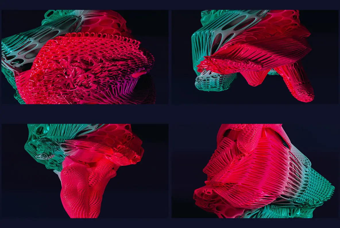 Netting - Abstract Stock 3D Graphics Graphics - YouWorkForThem