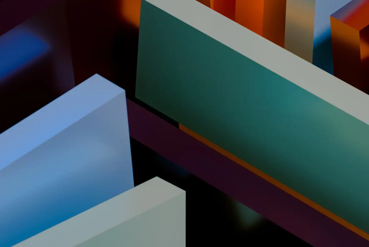 Rectangular - Abstract Stock 3D Graphics Graphics - YouWorkForThem