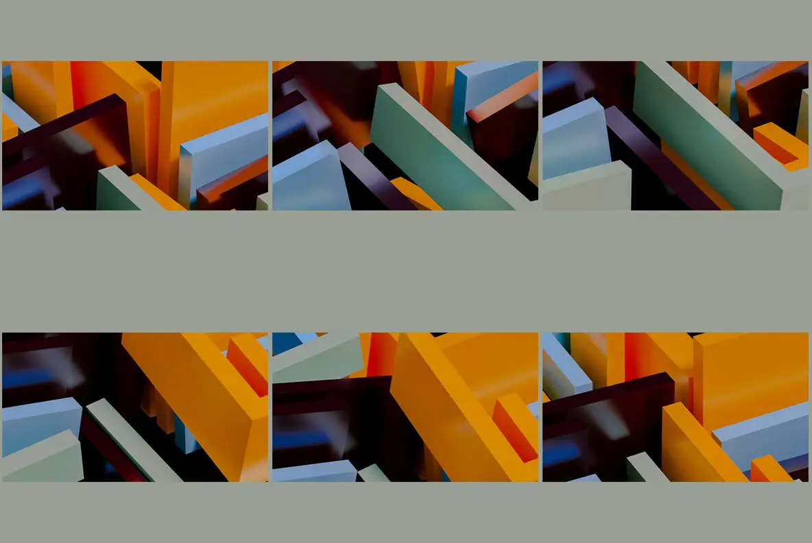 Rectangular - Abstract Stock 3D Graphics Graphics - YouWorkForThem