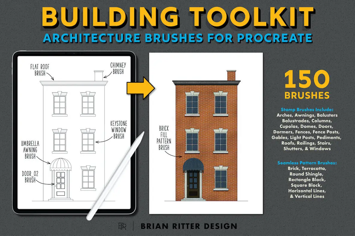 Building Toolkit For Procreate - YouWorkForThem