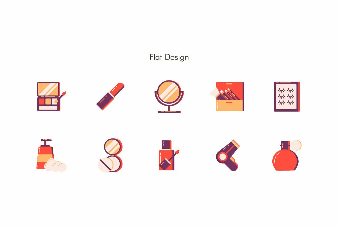 Cosmetic Premium Icon Pack Graphics - YouWorkForThem