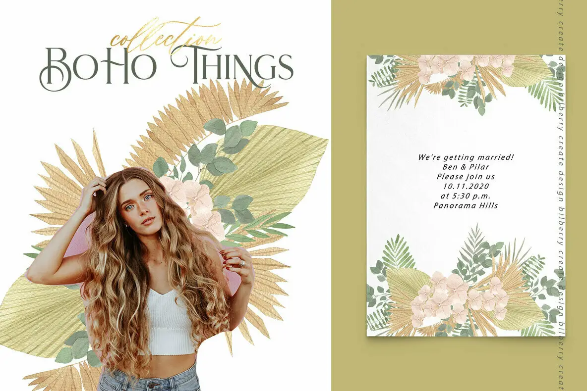Boho Things Art Collection Graphics - YouWorkForThem