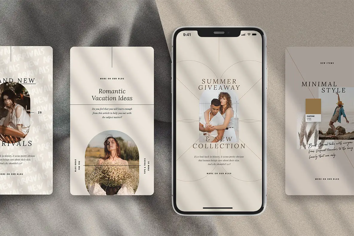 InstaCreator Post Story Templates Graphics - YouWorkForThem