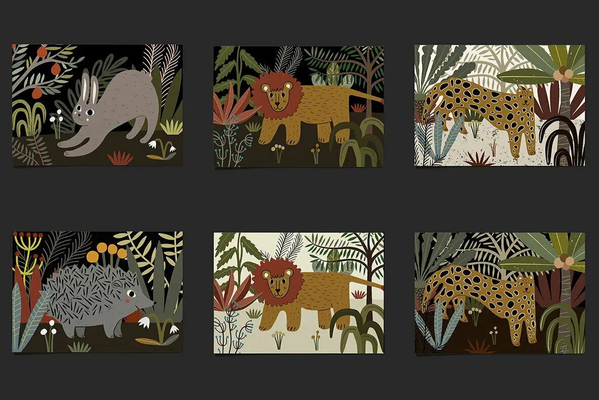 Forest Creator Illustrations - YouWorkForThem