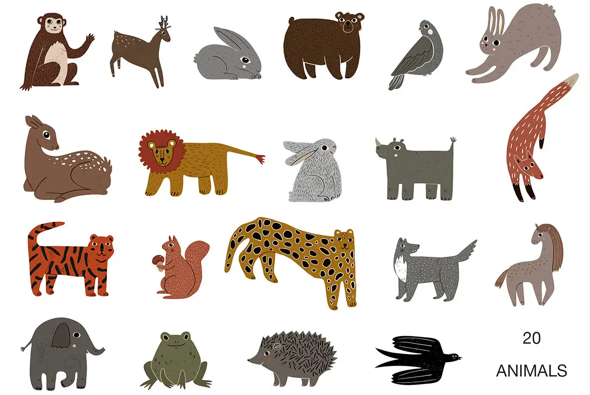 Forest Creator Illustrations - YouWorkForThem
