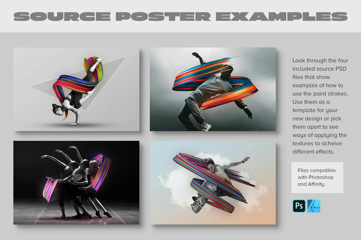 Camber – Energetic 3D Paint Strokes Graphics - YouWorkForThem