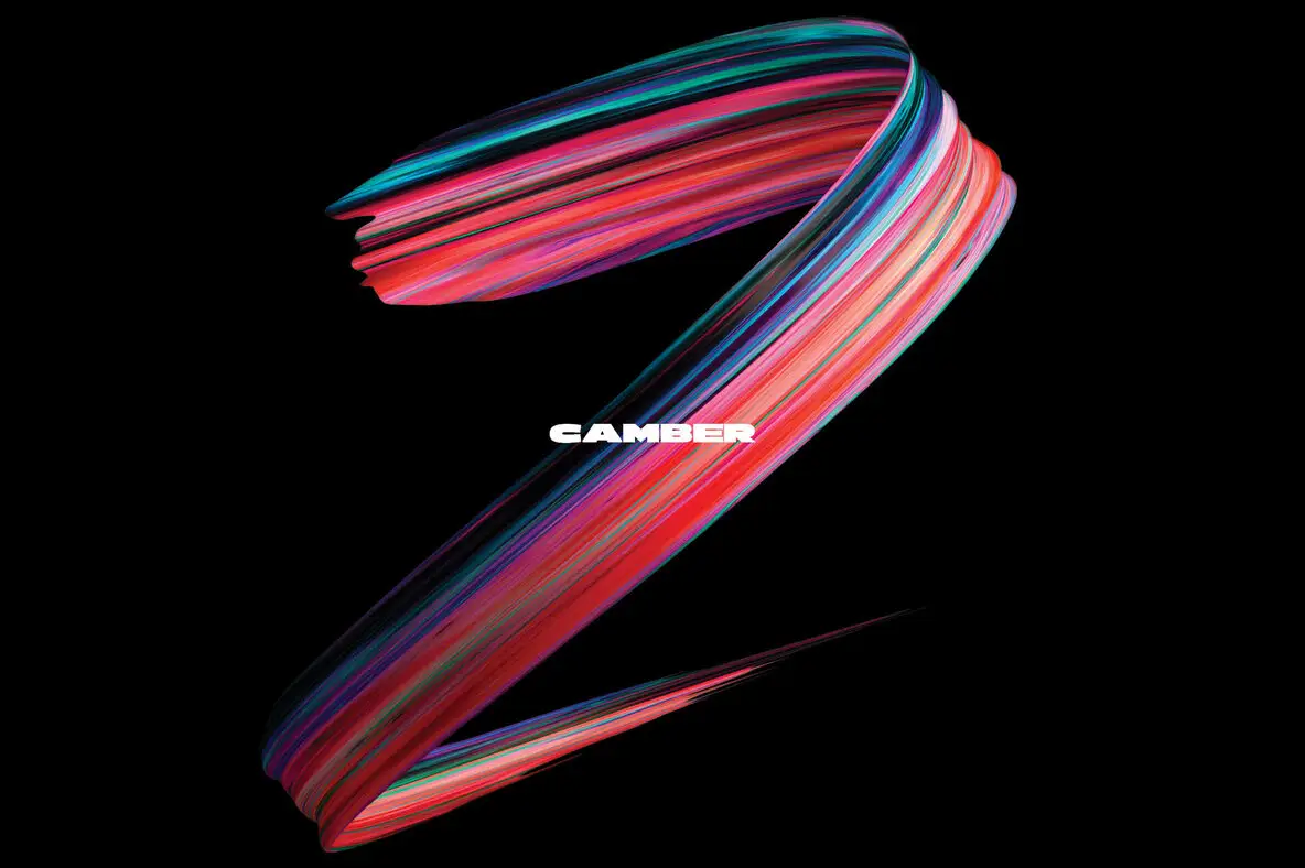 Camber – Energetic 3D Paint Strokes Graphics - YouWorkForThem