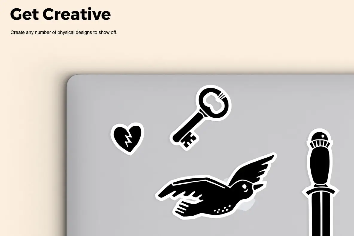 Abstract Linocut Vector Set III Graphics - YouWorkForThem