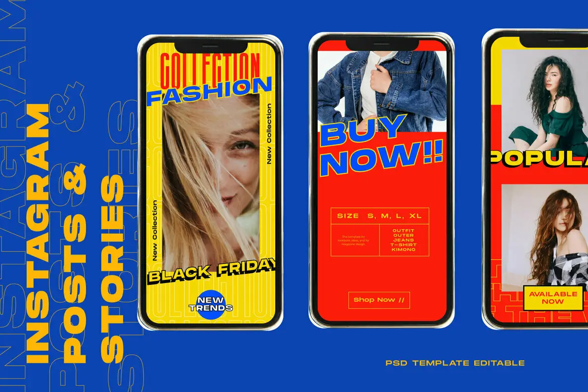 Flash Sale Instagram Post Stories Vol. 2 Graphics - YouWorkForThem
