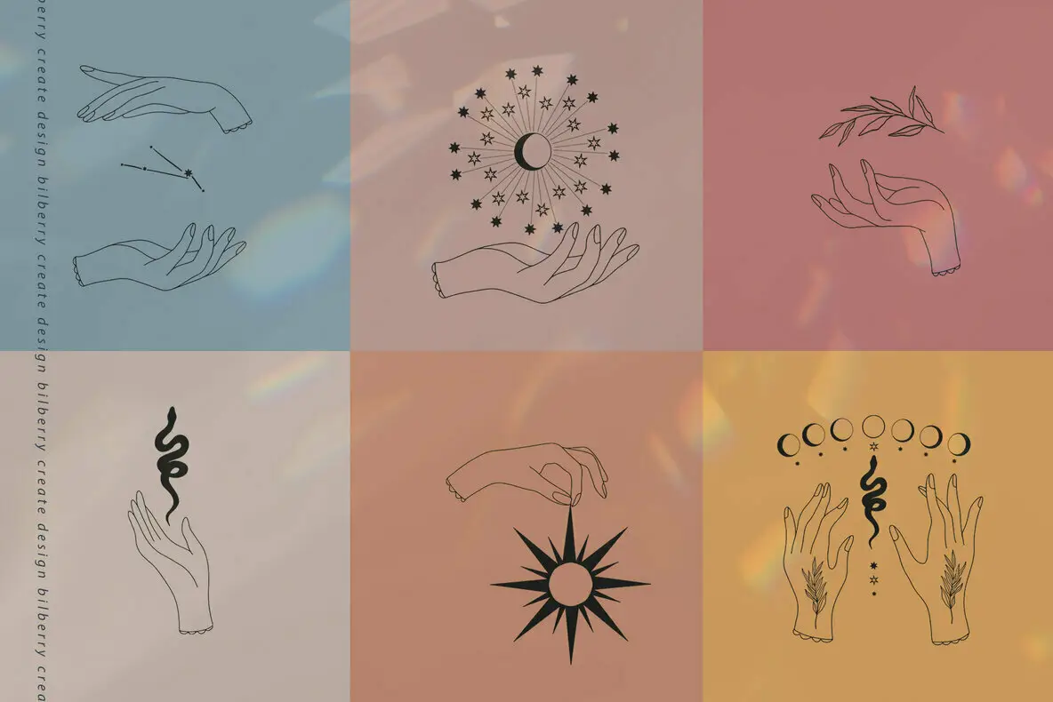 Simple Magic Art Set Graphics - YouWorkForThem