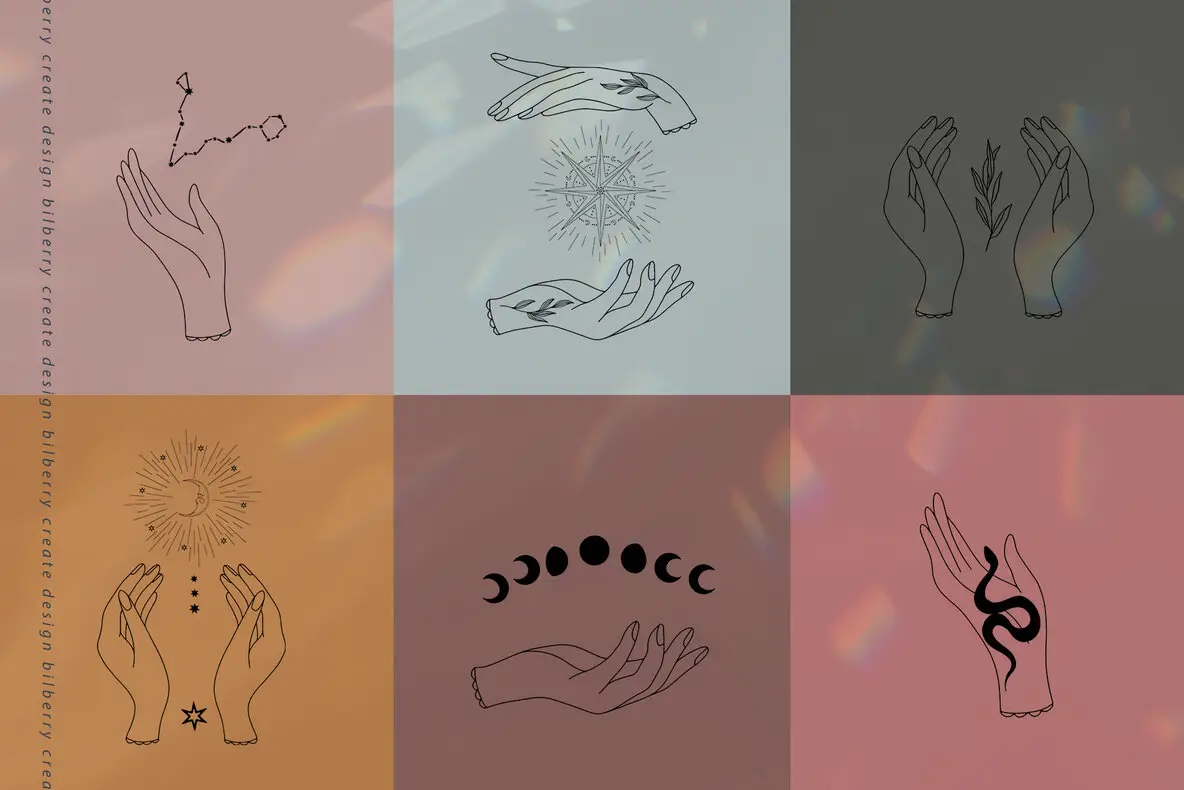 Simple Magic Art Set Graphics - YouWorkForThem