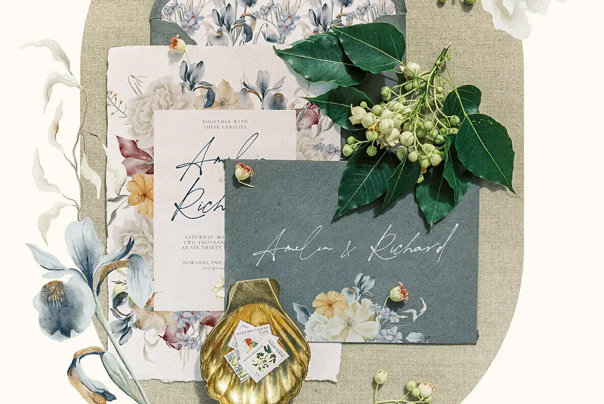 Frozen Flowers Collection Font - FontPath