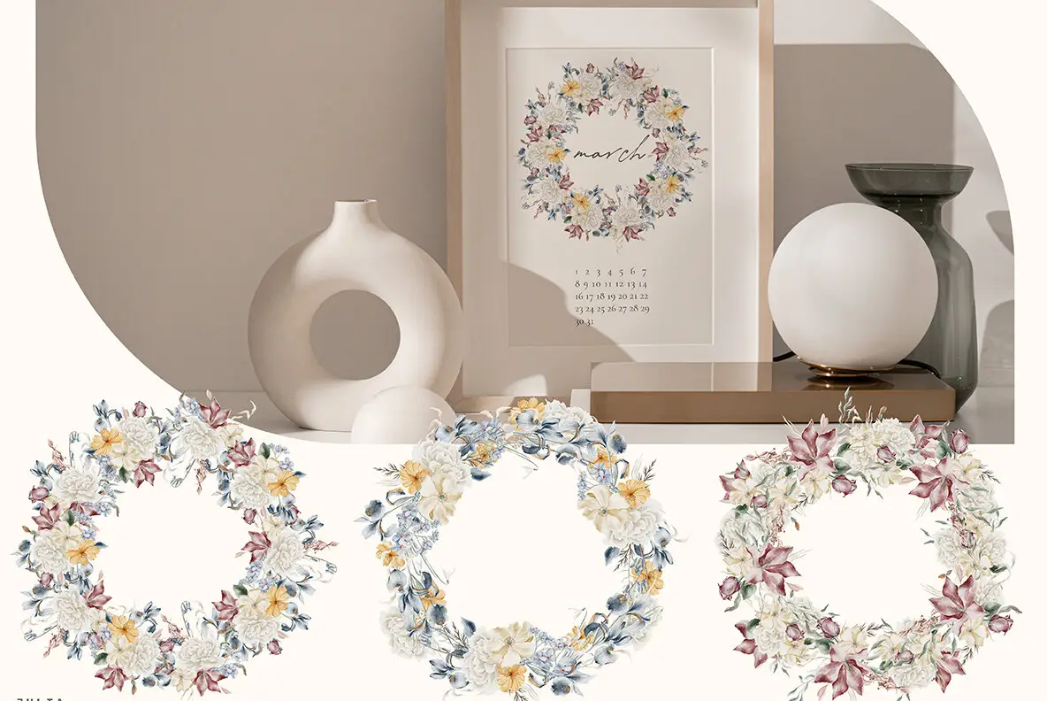 Frozen Flowers Collection Font - FontPath