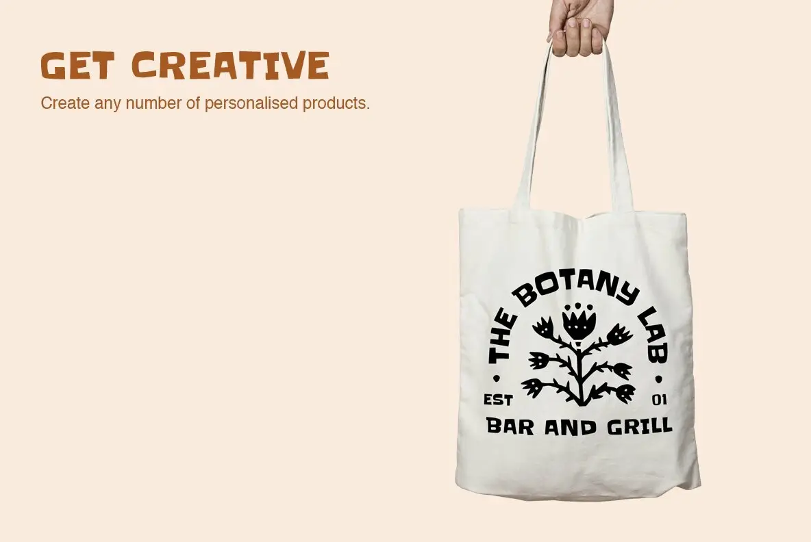 The Botany Lab Logo Templates Graphics - YouWorkForThem