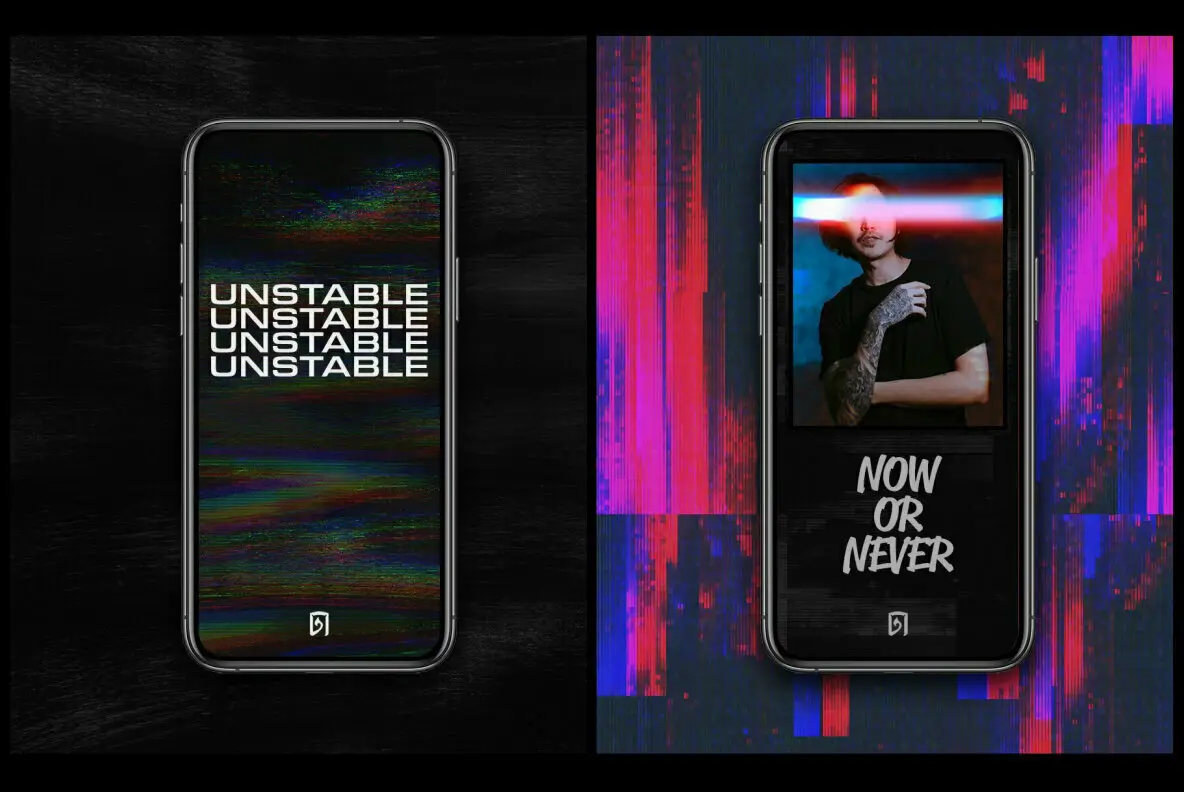 Glitch 013 Graphics - YouWorkForThem