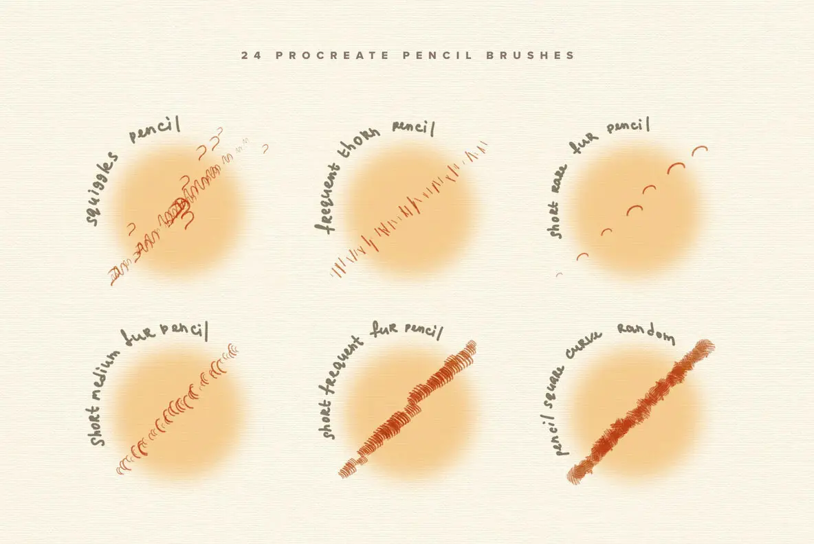 Procreate Pencil Brushes - YouWorkForThem