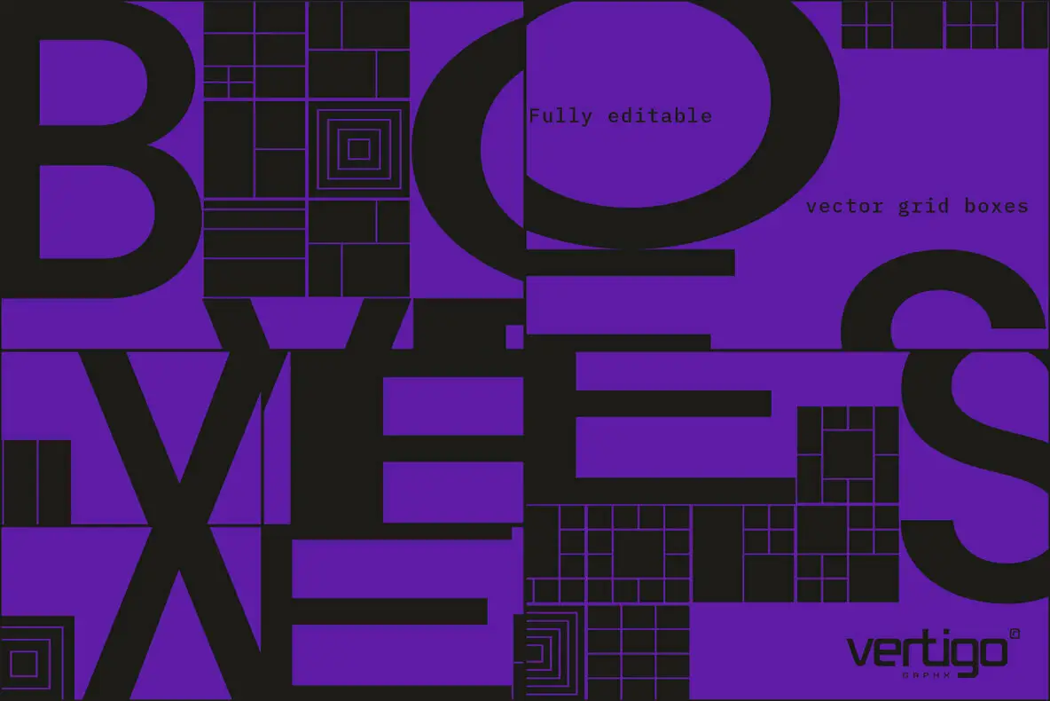 GRID BOXES V.01 Graphics - YouWorkForThem