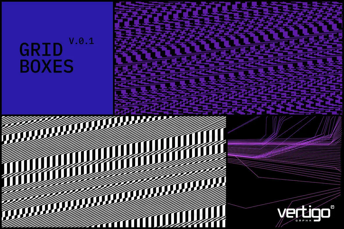 GRID BOXES V.01 Graphics - YouWorkForThem