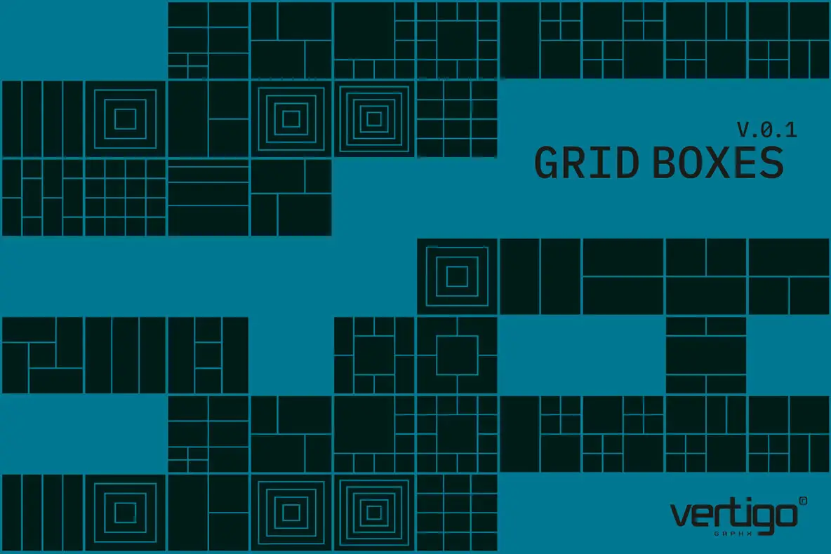 GRID BOXES V.01 Graphics - YouWorkForThem