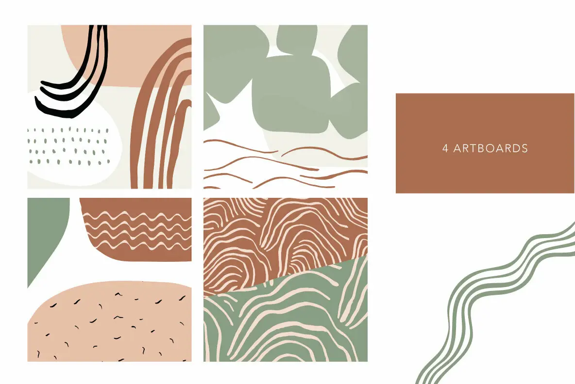 Waves Collection Graphics - YouWorkForThem