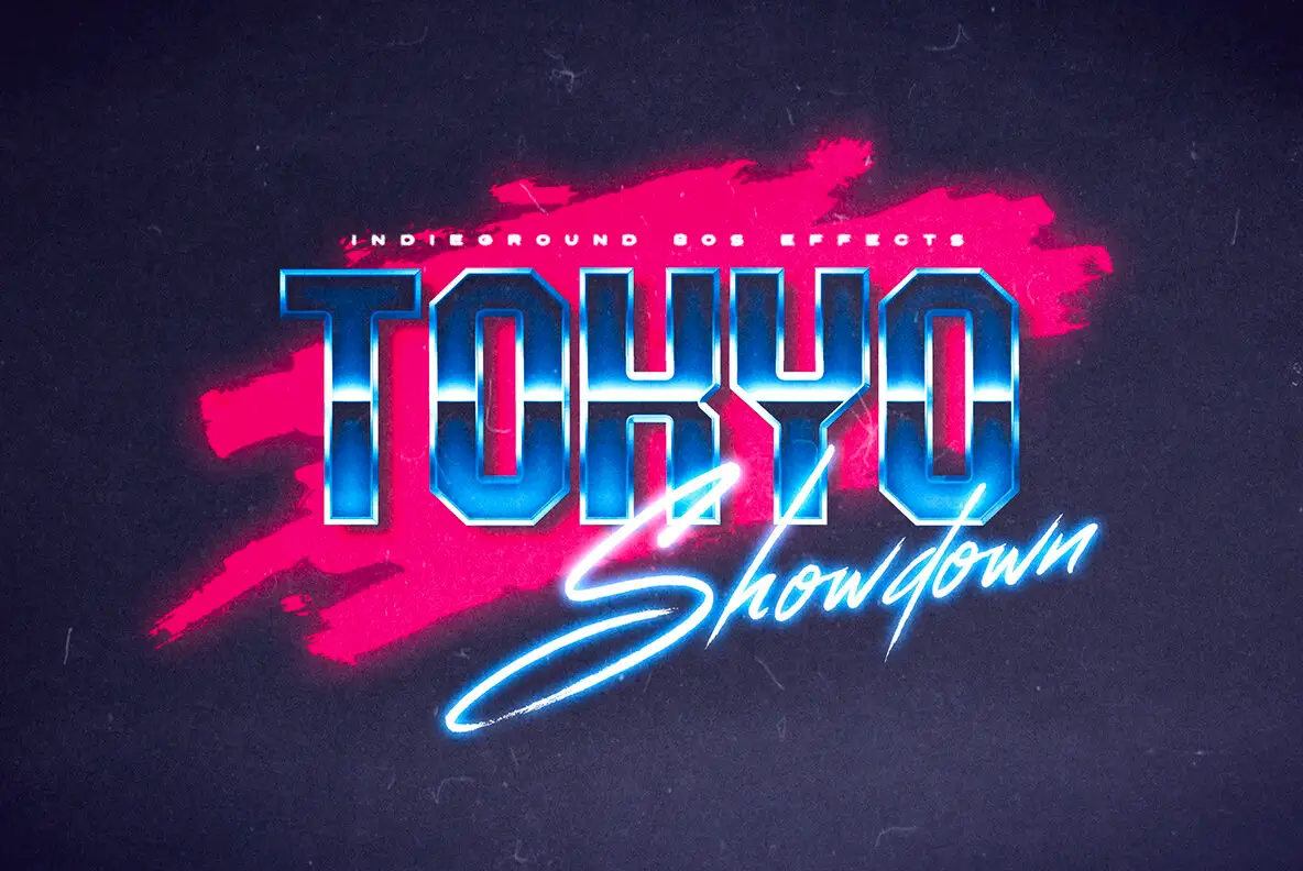 80s Text Effects Complete Bundle - YouWorkForThem