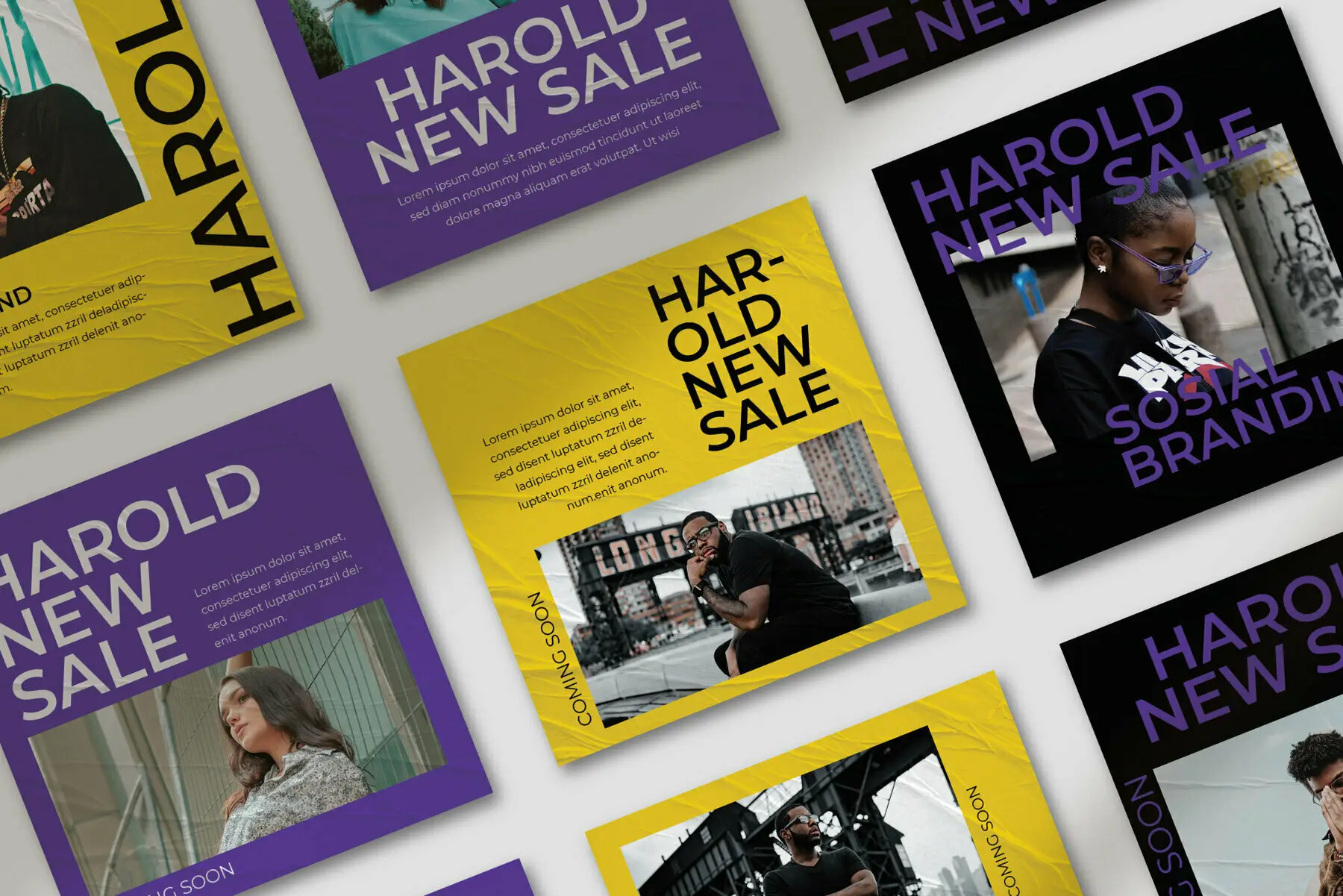 Harold Instagram Template Graphics - YouWorkForThem
