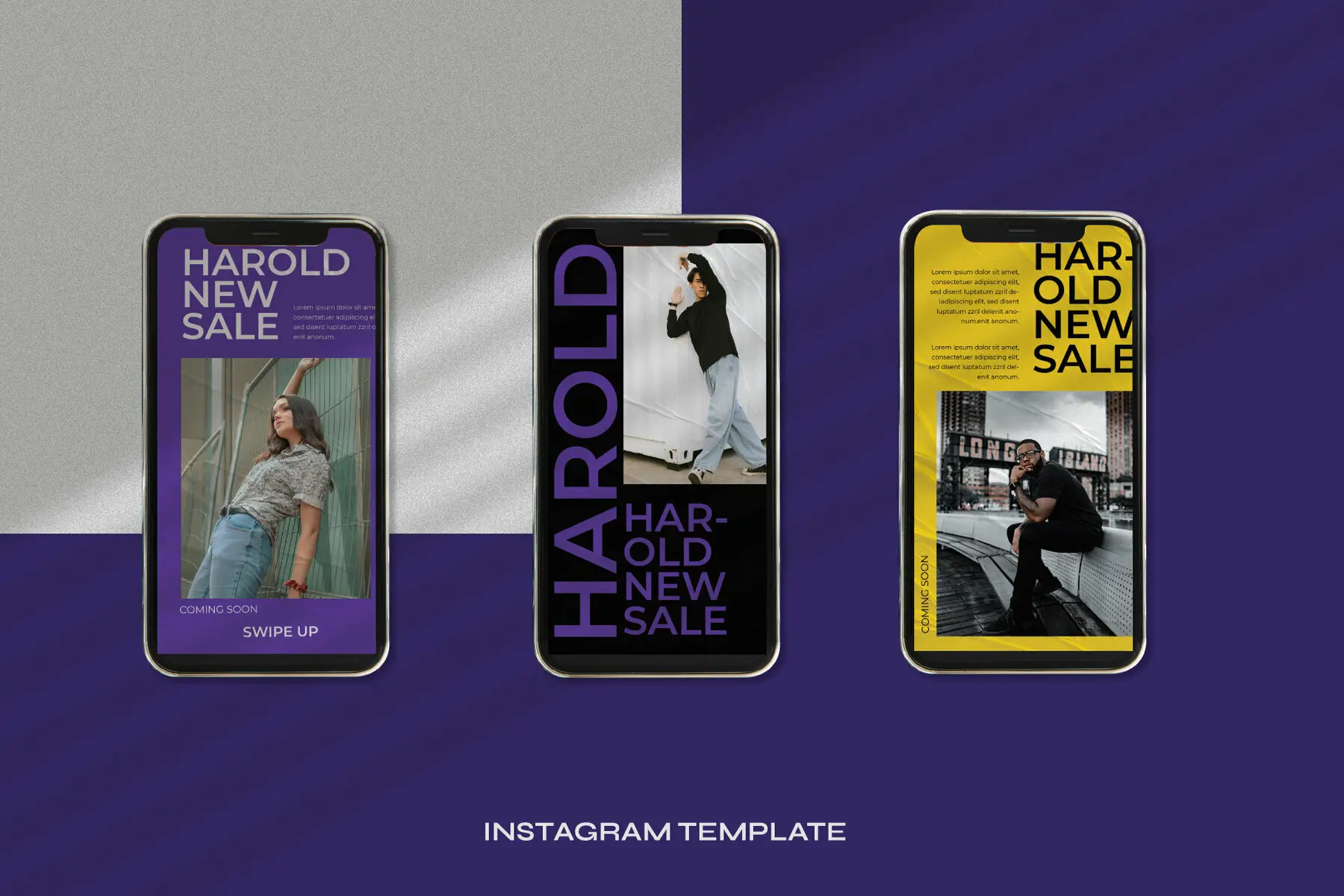 Harold Instagram Template Graphics - YouWorkForThem