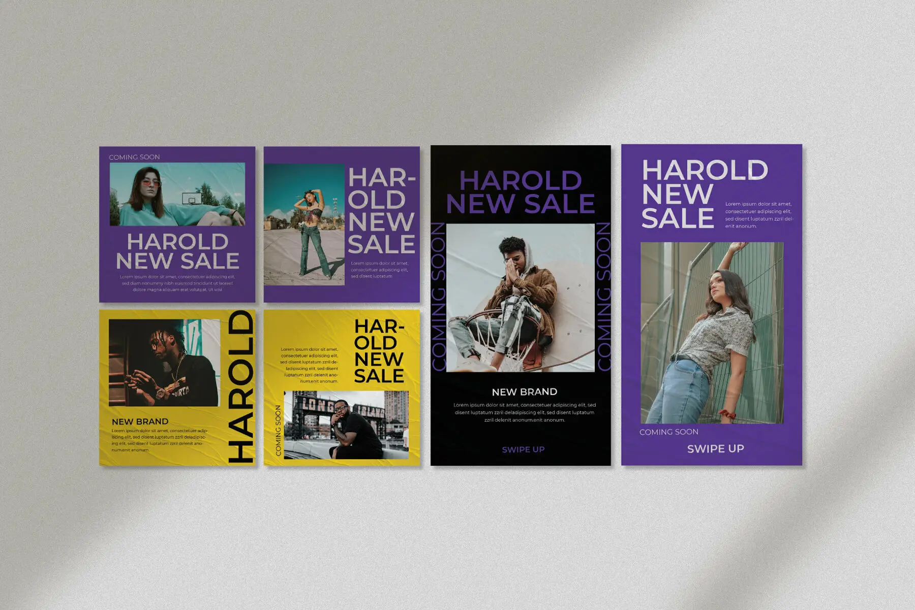 Harold Instagram Template Graphics - YouWorkForThem