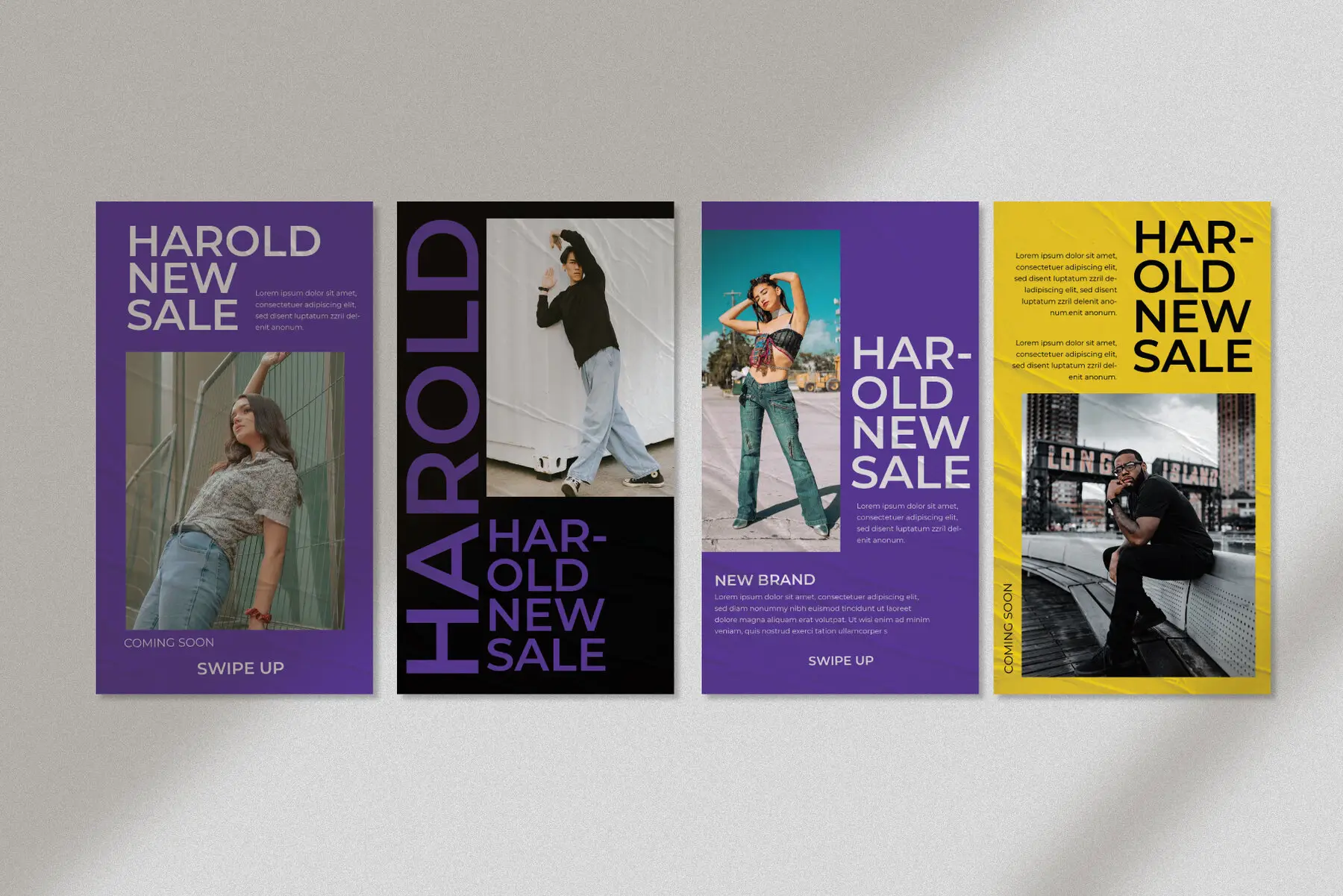 Harold Instagram Template Graphics - YouWorkForThem