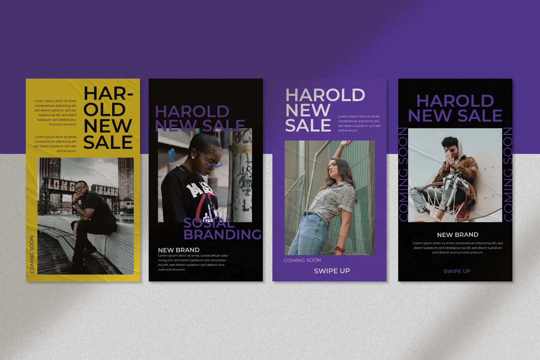 Harold Instagram Template Graphics - YouWorkForThem