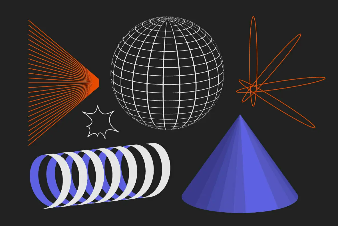 90 Vector Texture Shapes Graphics - YouWorkForThem