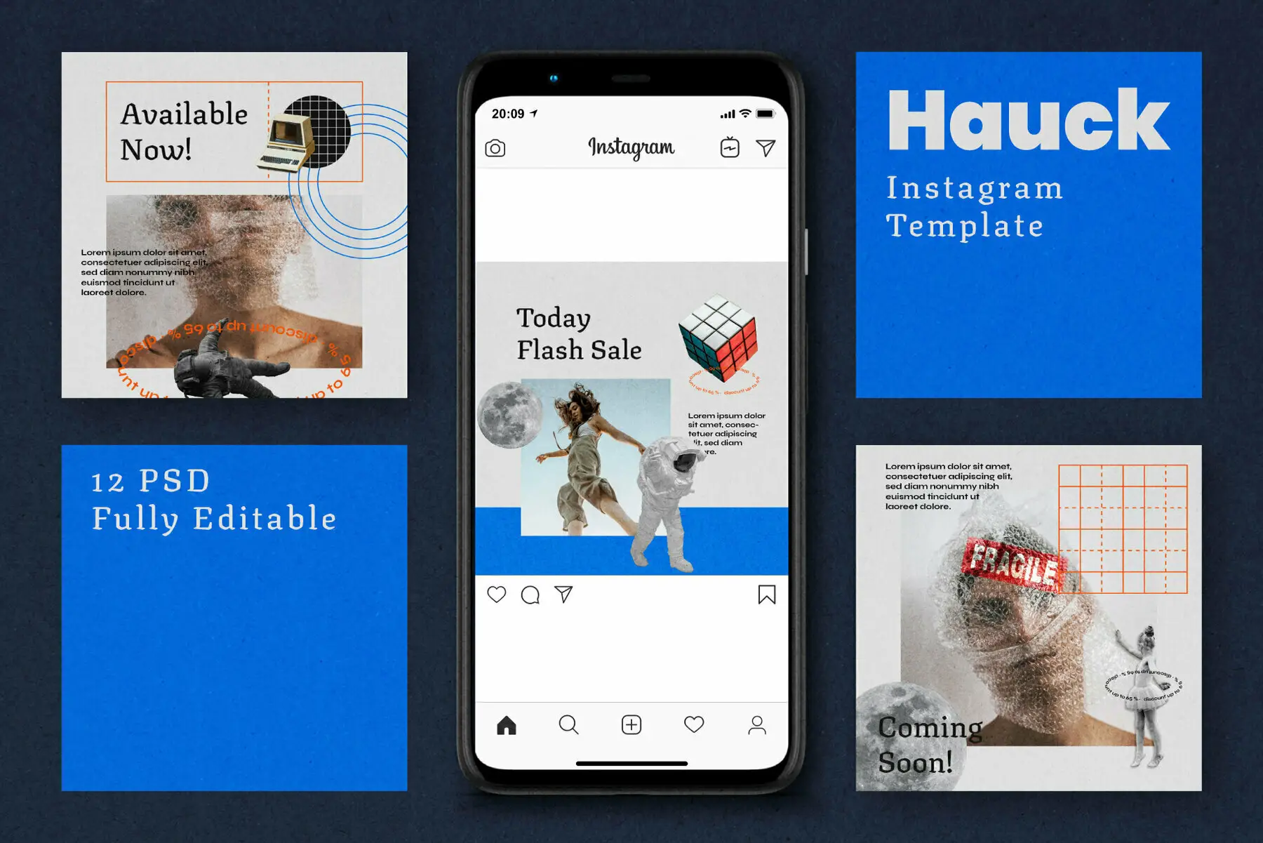 Hauck Instagram Template Graphics - YouWorkForThem