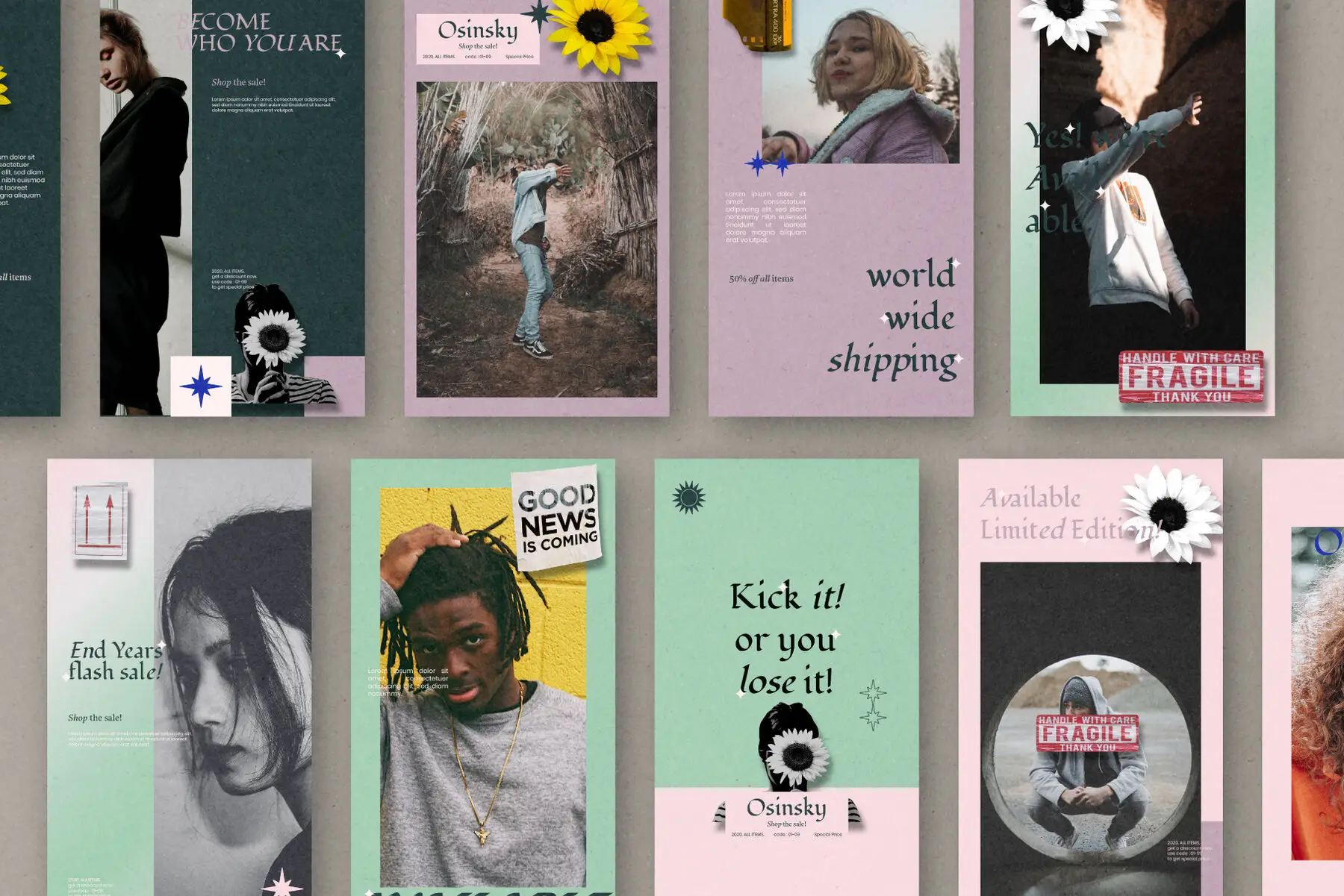 Osinsky Instagram Template Graphics - YouWorkForThem