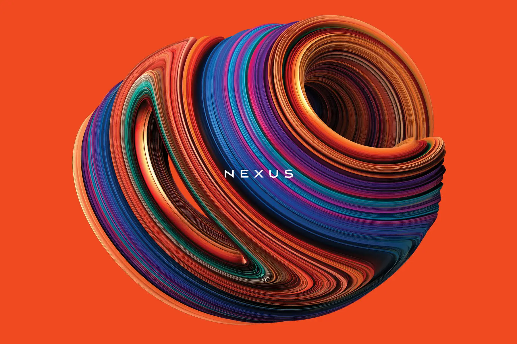 Nexus – Swirling Abstract Shapes Graphics - YouWorkForThem