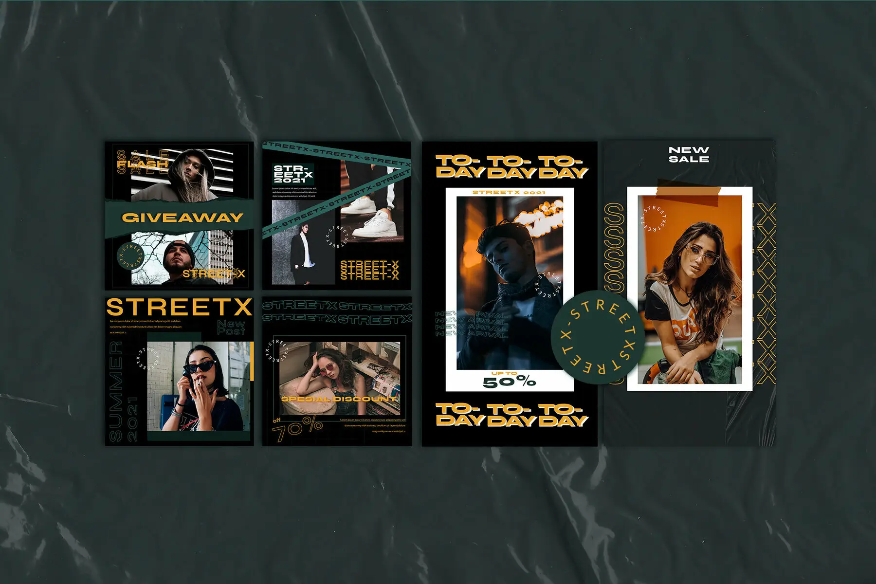 STREETX Instagram Template Graphics - YouWorkForThem