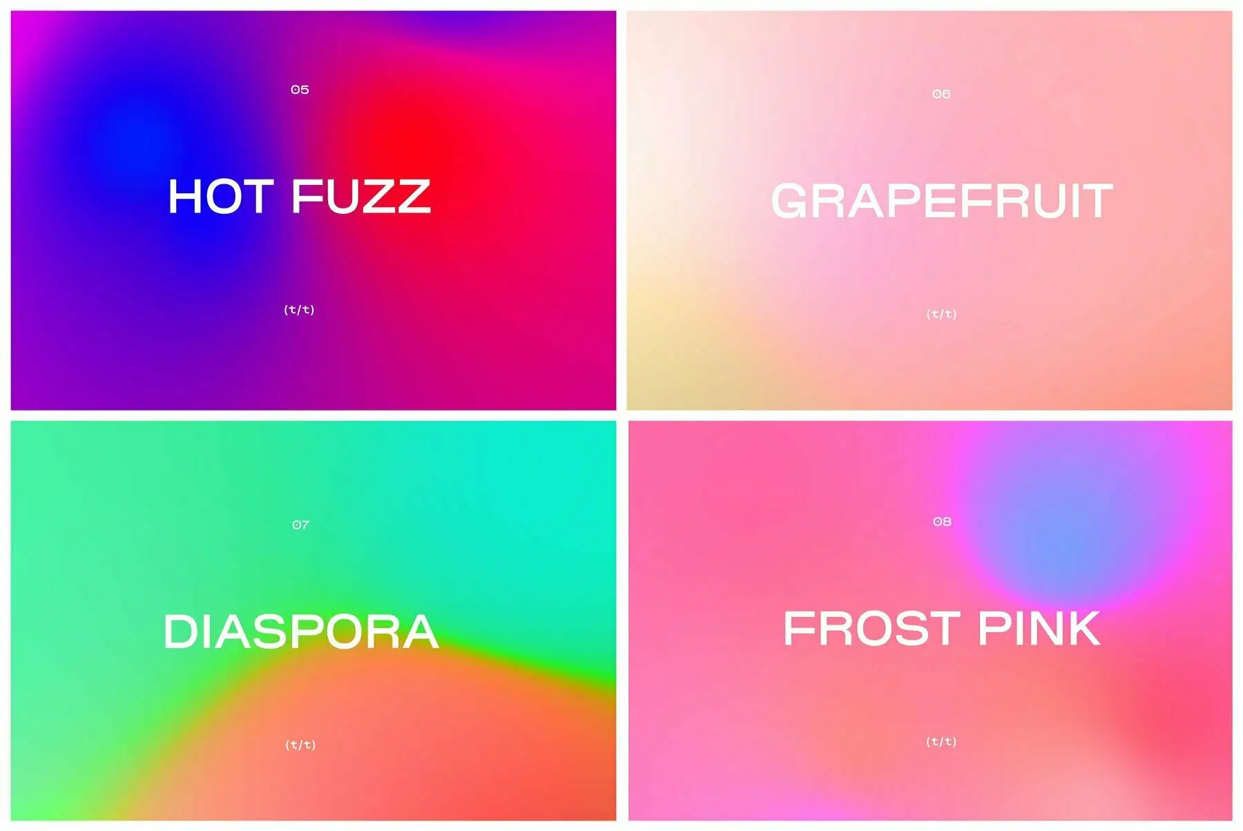 Animated Gradients Texture Pack Graphics - YouWorkForThem