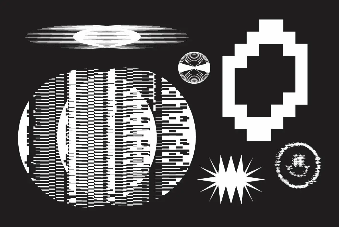 111 Strange Vector Shapes Graphics - YouWorkForThem