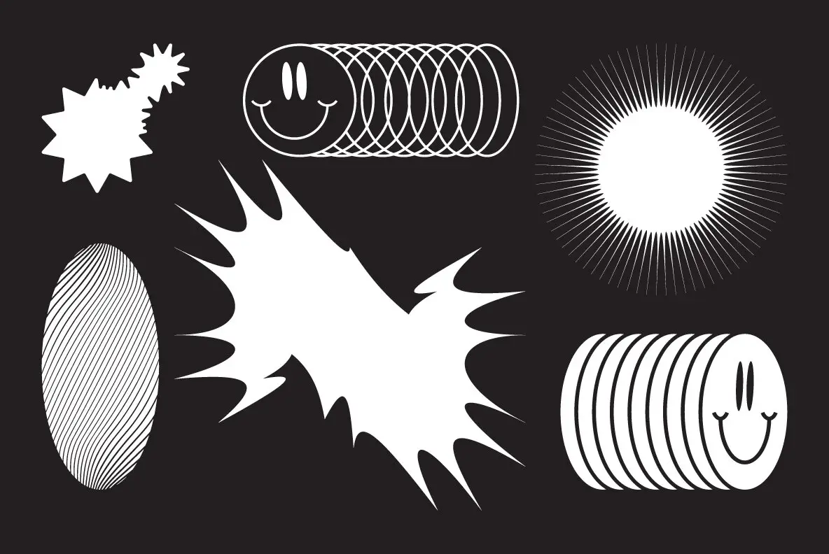 111 Strange Vector Shapes Graphics - YouWorkForThem
