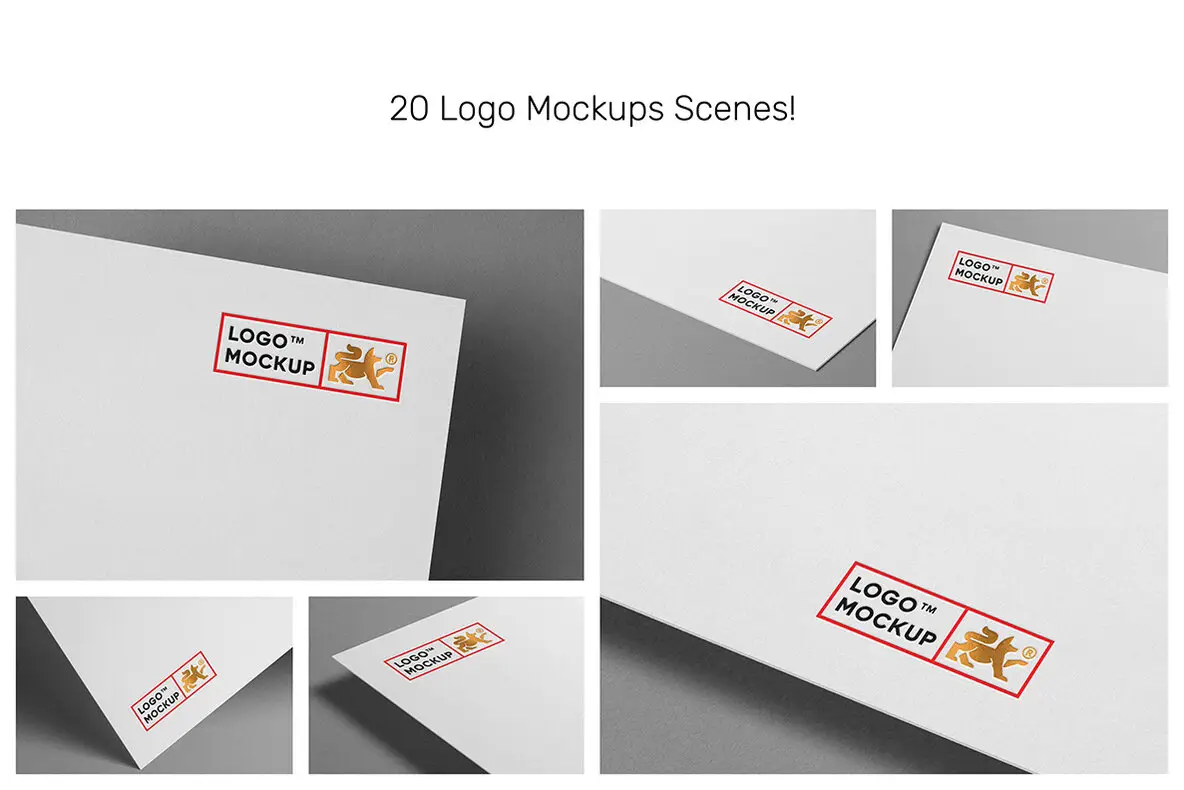 Logo Mockup Branding Bundle Graphics - YouWorkForThem