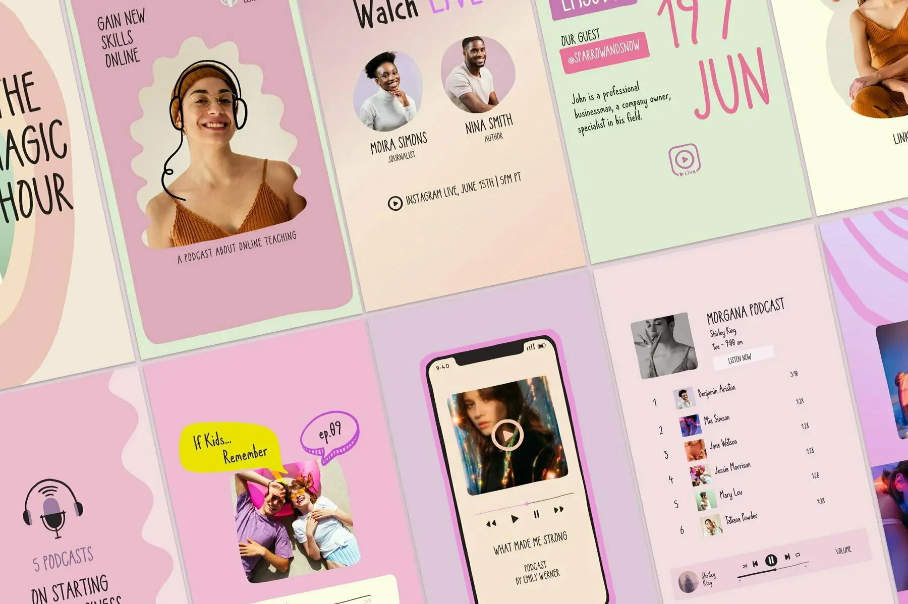Podcast and Live Instagram Creator Instagram - YouWorkForThem