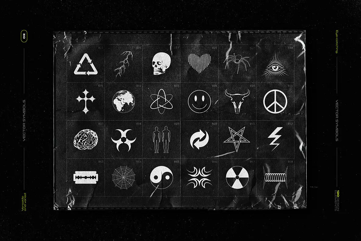 Abstract Shapes MEGA PACK Graphics - YouWorkForThem