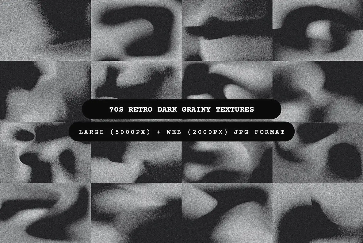 Dark Retro Gradient Textures Graphics - YouWorkForThem