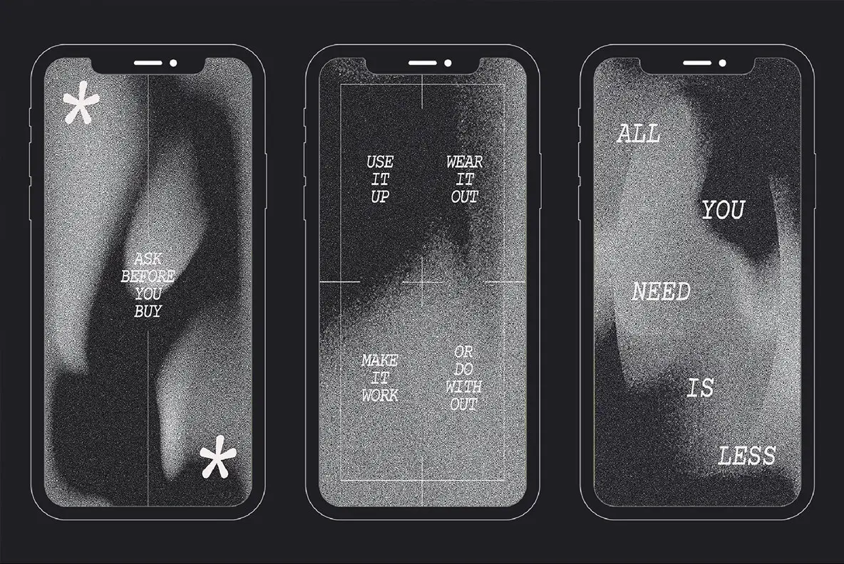 Dark Retro Gradient Textures Graphics - YouWorkForThem