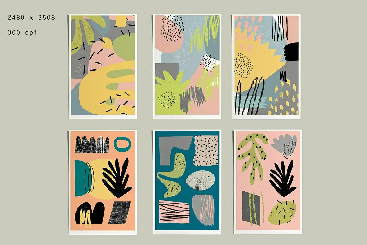 Cutouts Art Abstract - YouWorkForThem